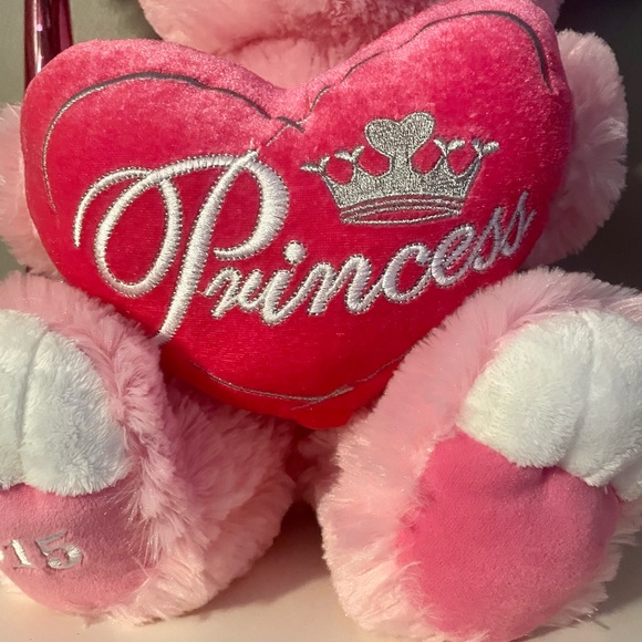 Dan Dee | Toys | 25 Pink Princess Teddy Bear Valentines Day Dandee ...